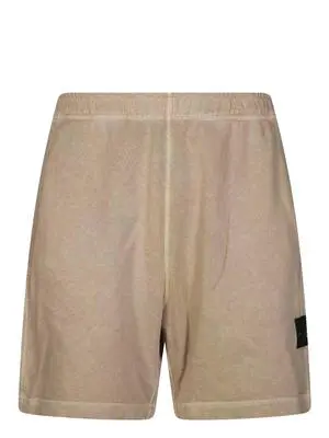 Stone Island Elastic-waistband Track Shorts - Neutrals