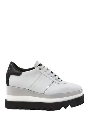 Stella McCartney Sneakelyse Platform Lace-up Sneakers - Grey