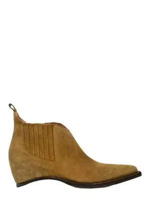 MAISON MARGIELA Heel-less Western Chelsea Boots - Neutrals