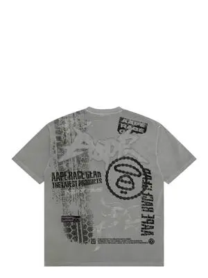 AAPE BY *A BATHING APE Graphic-print T-shirt - Grey