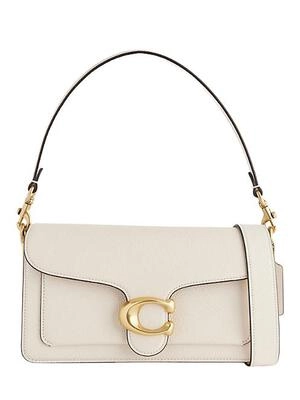 COACH Coach Tabby 26 Pebbled Leather Shoulder Bag B4/chalk