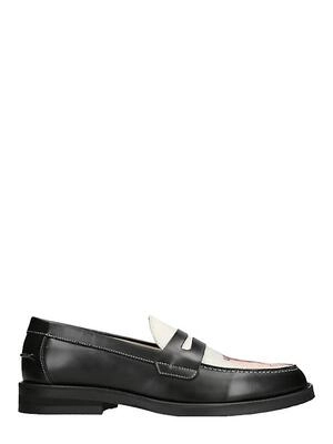 DUKE + DEXTER Duke & Dexter Wilde Advanced Guard Leather Loafers Black/comb