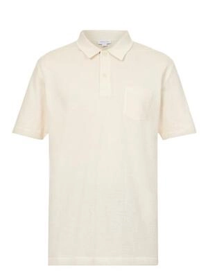 Sunspel Riviera Regular-fit Cotton-jersey Polo Shirt - Undyed