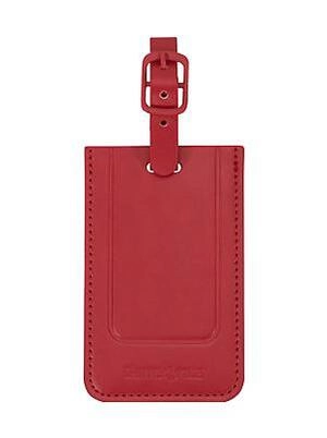 SAMSONITE Ta Revolution" Faux-leather Luggage Tags Pack Of Two - Red