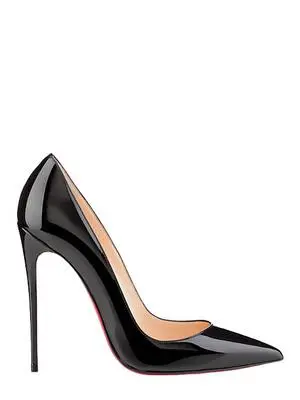 CHRISTIAN LOUBOUTIN So Kate 120 Patent Leather Courts - Black