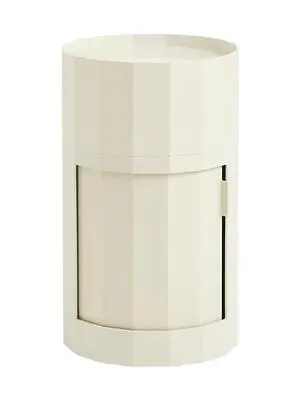 HAY Facet High Plastic Cabinet - Eggshell