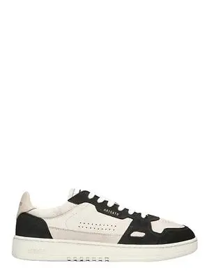 Axel Arigato Dice Leather And Suede Low-top Trainers - White/blk