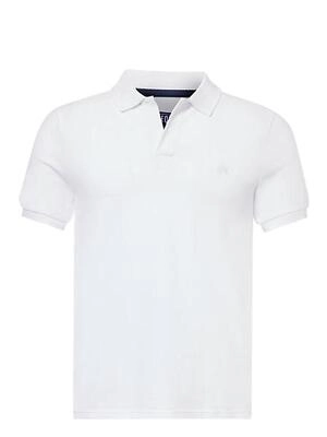 Vilebrequin Palatin Logo-embroidered Cotton Polo Shirt - Blanc