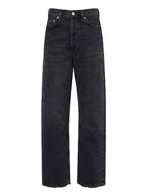 AGOLDE 90's Mid-rise Loose-fit Denim Jeans - Tar