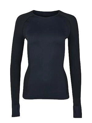 Sweaty Betty Athlete Seamless Long Sleeve Top - Black