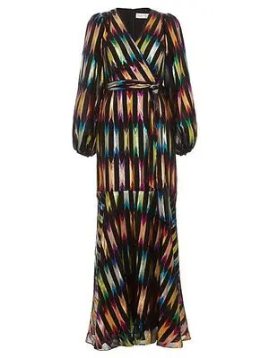 PHASE EIGHT Ellia Shimmer Woven Maxi Dress - Multi
