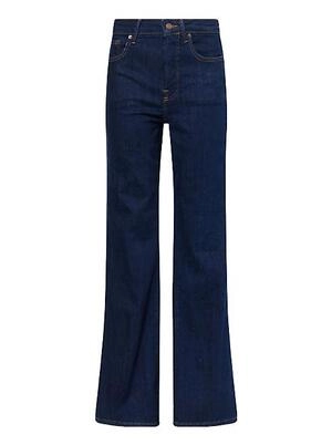 Good American Good Legs Flared Denim Jeans - Indigo1153