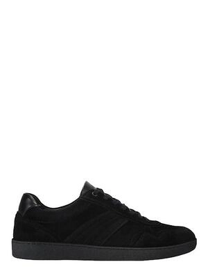 Kurt Geiger Lloyd Drench Suede Trainers - Black