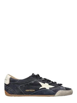 GOLDEN GOOSE True Star Suede Trainers - Navy