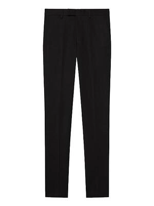 REISS Eastbury Slim-fit Mid-rise Stretch-cotton Chinos - Black