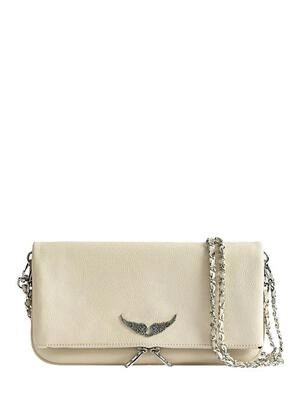 Zadig&Voltaire Zadig&Voltaire Rock Leather Clutch Bag Flash