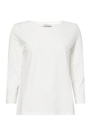 Max Mara Cotton T-shirt - White