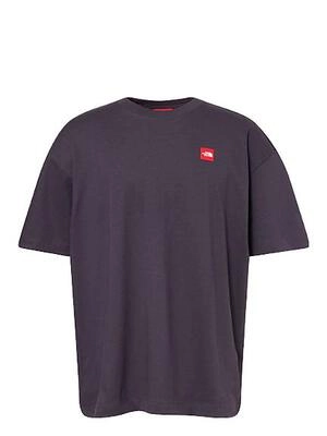 The North Face Redbox Logo-patch Cotton T-shirt S Obsidian