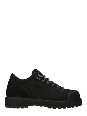 Diemme Cornaro Gomma Suede Lace-up Boots - Black