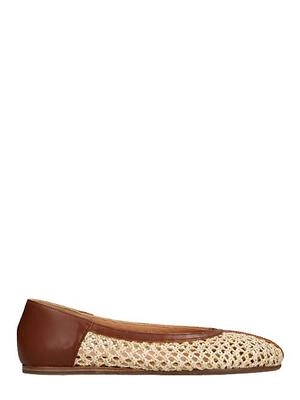 ANCIENT GREEK SANDALS Aeropi Ballet Flats - Beige