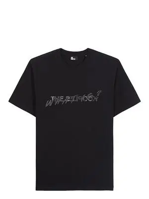 The Kooples Logo Text-print Cotton-jersey T-shirt - Black
