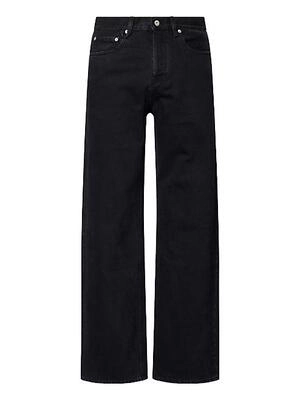 Jacquemus Le De-nimes Straight-leg Denim Jeans - Black