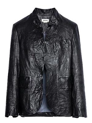 Zadig&Voltaire Verys Leather Jacket - Noir