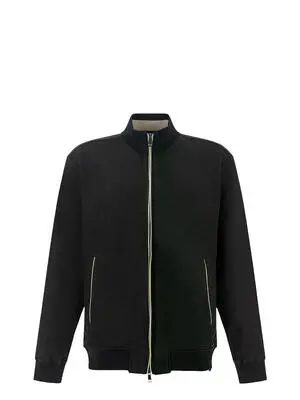 Paul & Shark Zip-up Fleece Sweatshirt - Black