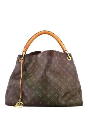 LOUIS VUITTON Artsy Gm Monogram Canvas Hobo Bag - Brown