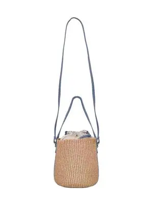 Chloé Chloé Small Woody Bucket Bag Neutrals