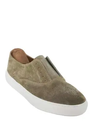 Fratelli Rossetti Perforated Slip-on Sneakers - Brown