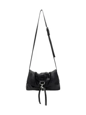 RADICA STUDIO Mini La Bisaccia Soufflé Shoulder Bag - Black