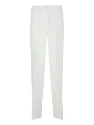 P.a.r.o.s.h Cream Tailored Trousers - White