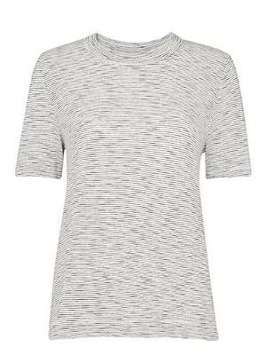 Whistles Striped Cotton T-shirt - Multi-coloured