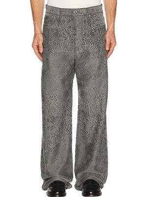 Amiri Ma Quad Bandana Baggy Jeans - Black