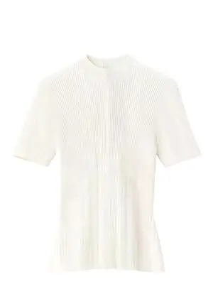 JOHN RICHMOND John Richmond Ribbed Short-Sleeve Top