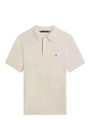 Tommy Hilfiger Short-sleeve Polo Shirt - Neutrals