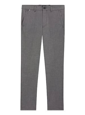 BOSS Tailored Slim-fit Woven Trousers - Black