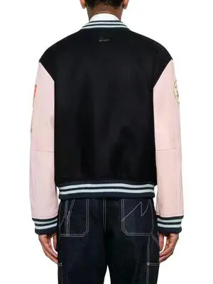 Kenzo Embroidered Bomber Jacket - Blue