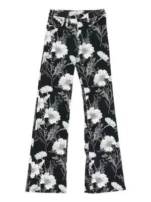 R13 Jane Flower-print Jeans - Blue
