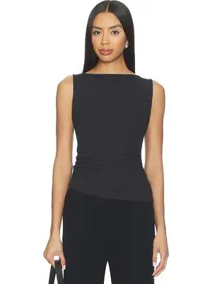 Paige Reggie Top - Black