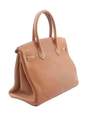 Hermès 30 Birkin Togo Tote Bag - Brown