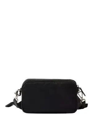 Prada Re-nylon Satchel Shoulder Bag With Saffiano Leather Trim - Black