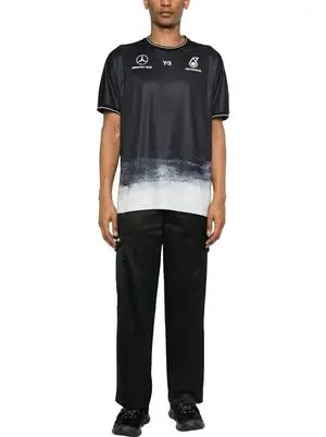 Y3 X Mercedes-amg Petronas F1 Short-sleeve T-shirt - Grey
