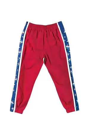 Mitchell & Ness Philadelphia 76ers Away Track Pants - Red