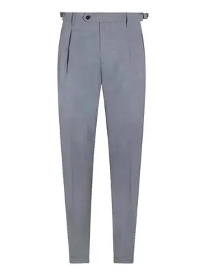 BERWICH Pleated Trousers - Grey
