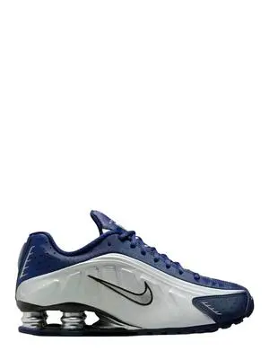 Nike Shox R4 Sneakers With Perforated Detailing - Blue