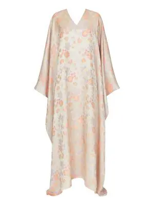DIMA AYAD Dima Ayad Floral-Print Maxi Kaftan