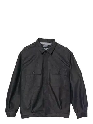 Comme Des Garçons Collared Denim Jacket - Blue