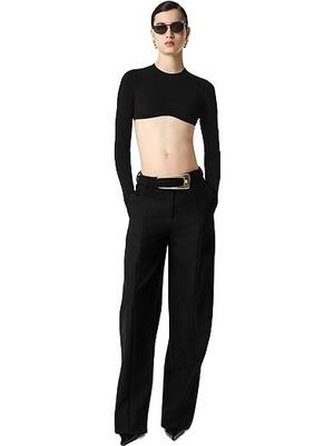 Revolve Jada Long Sleeve Top - Black